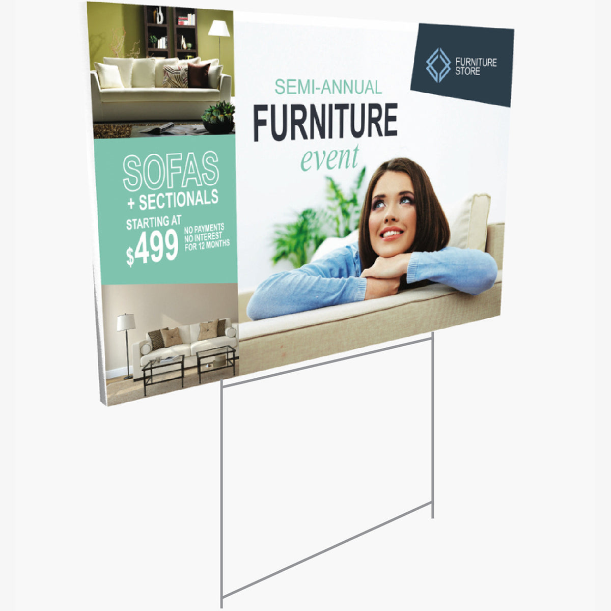 18" x 12" Yard Signs – Brand Stratos