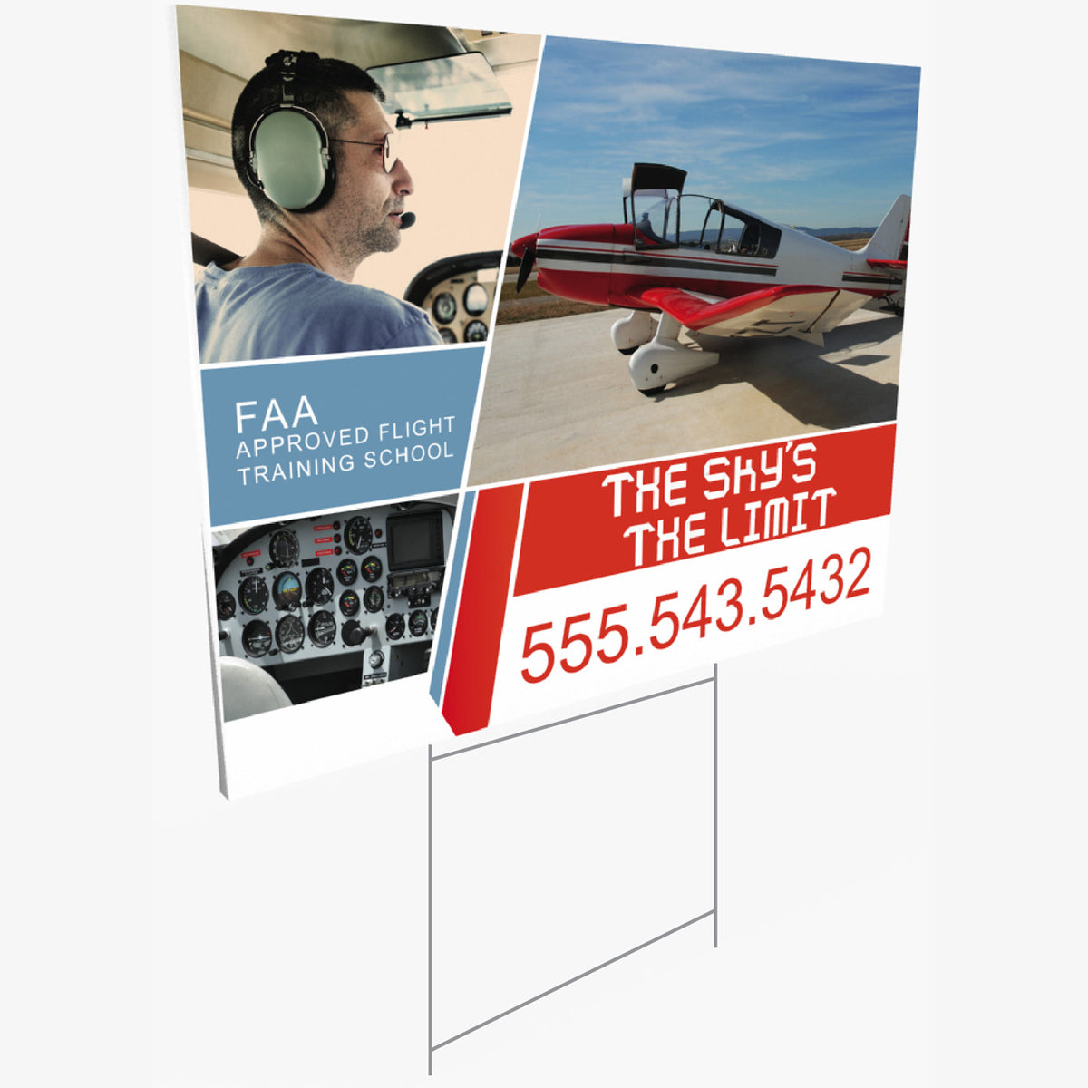 24" x 18" Yard Signs – Brand Stratos