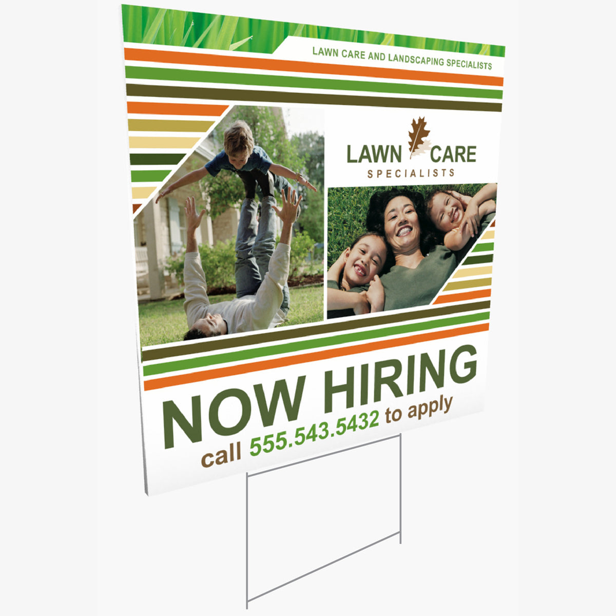 24" x 24" Yard Signs – Brand Stratos