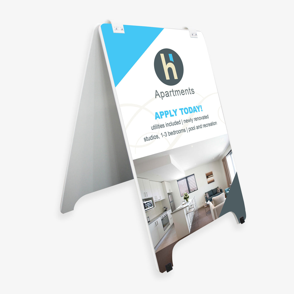 Premium Wood A-Board – Brand Stratos